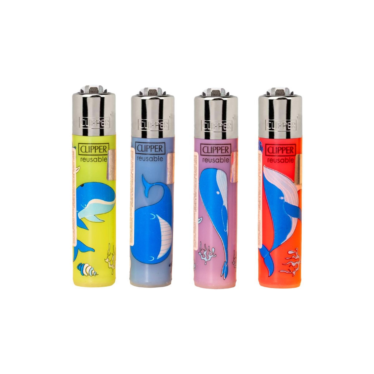 Isqueiro Clipper Whales – Logo Ali | Head Shop com o Melhor Preço